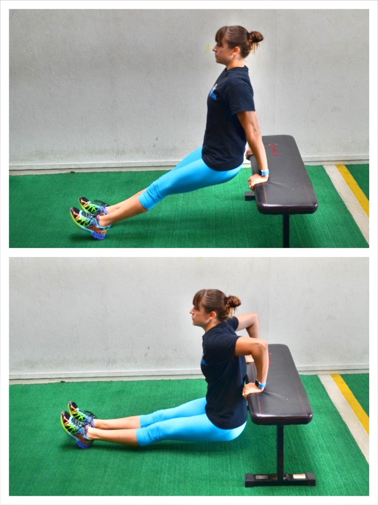 Dips Off A Bench | Redefining Strength