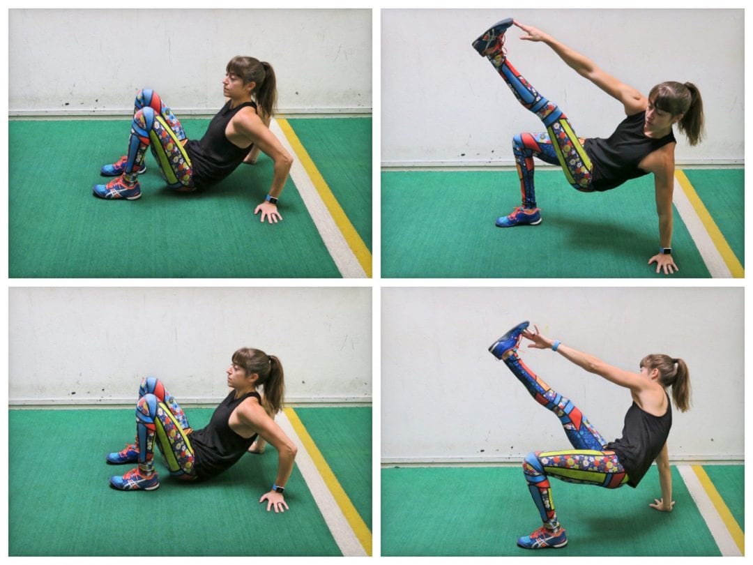 Tabletop Dip to Toe Touch | Redefining Strength