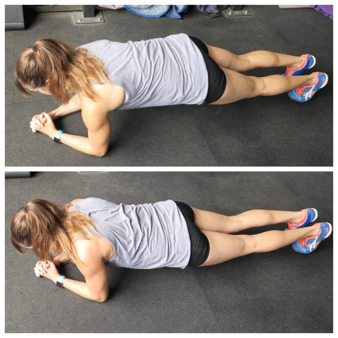 Plank Scapular Push Ups | Redefining Strength