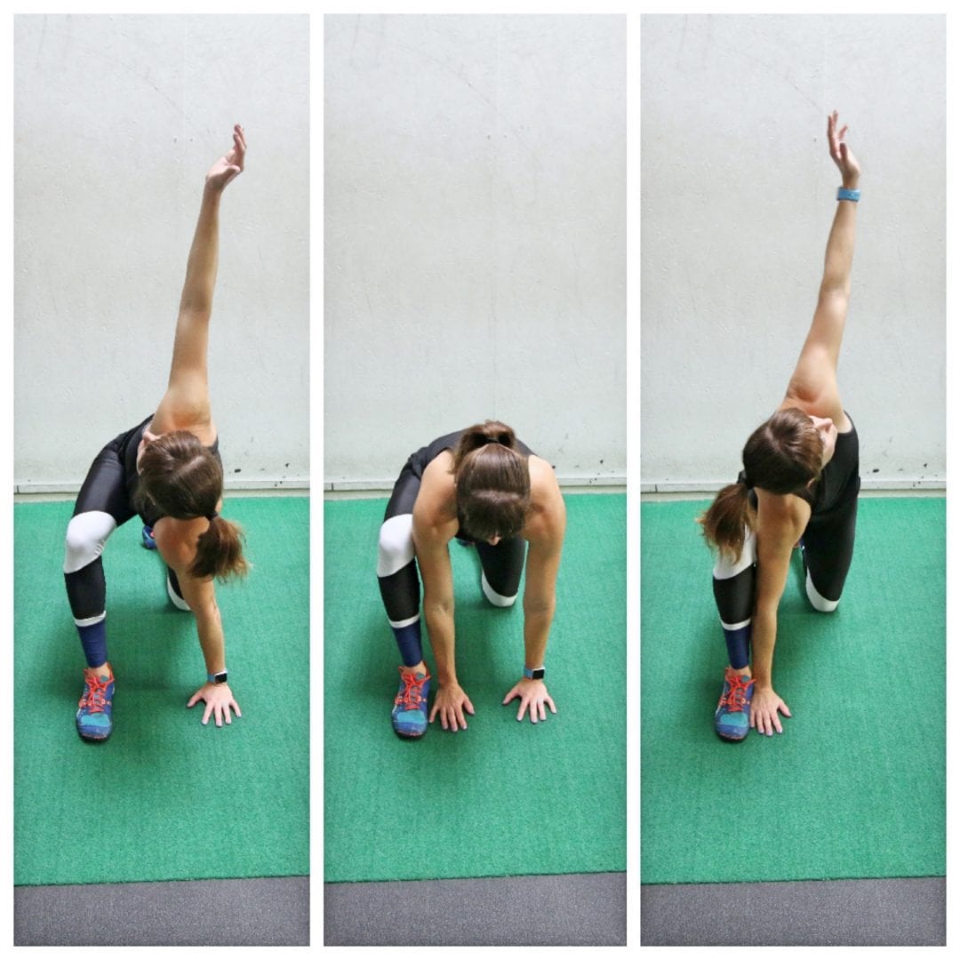 Half Kneeling Thoracic Rotations | Redefining Strength